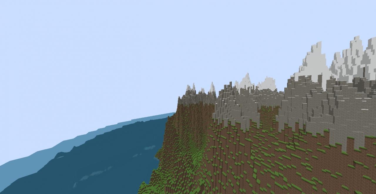 Island Peaks Minecraft Map