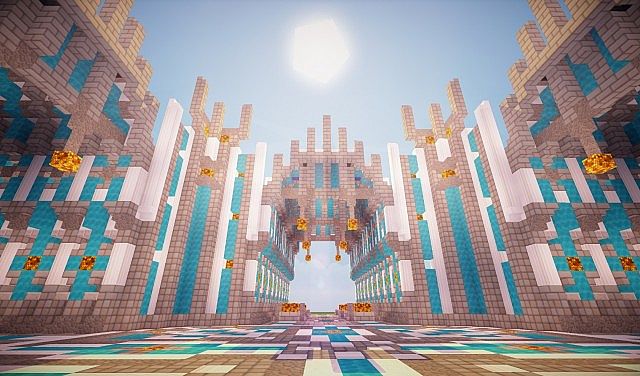 Spawn | Topaz Temple Minecraft Map