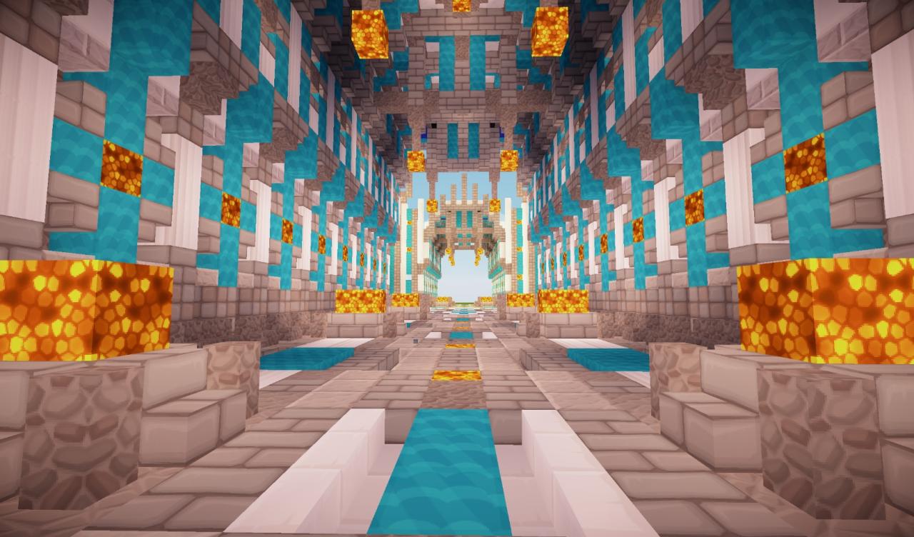 Spawn | Topaz Temple Minecraft Map