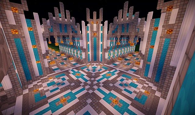 Spawn | Topaz Temple Minecraft Map