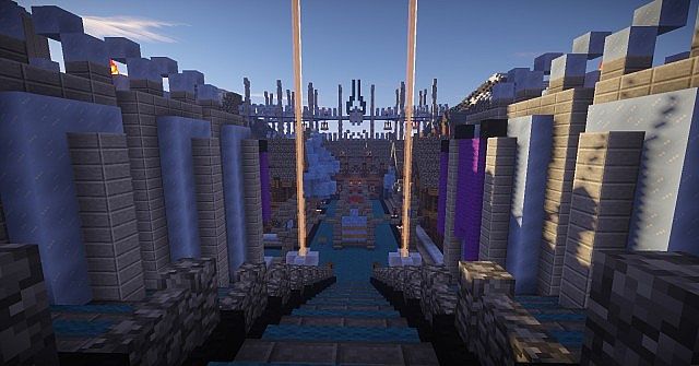 Icecrown Citadel Minecraft Map