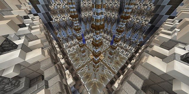 Thanos Ice Hub Minecraft Map
