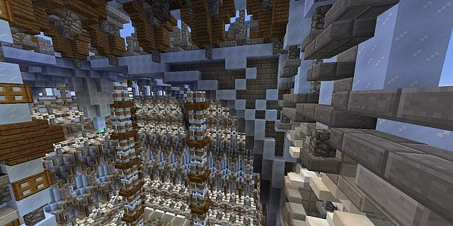 Thanos Ice Hub Minecraft Map