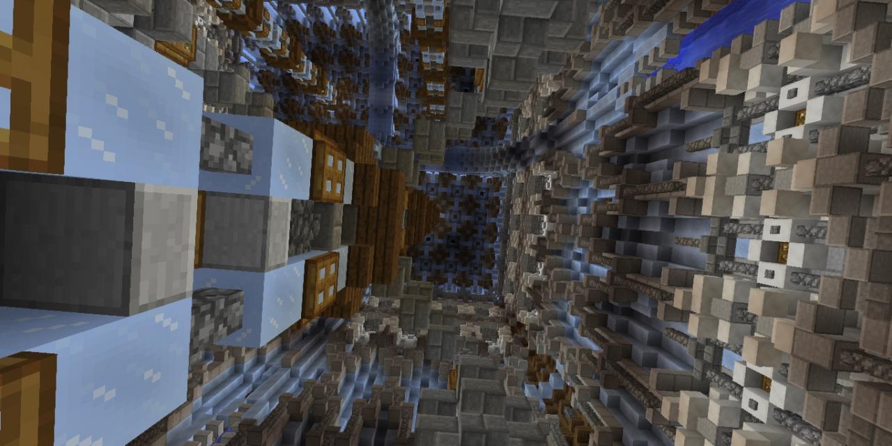 Thanos Ice Hub Minecraft Map