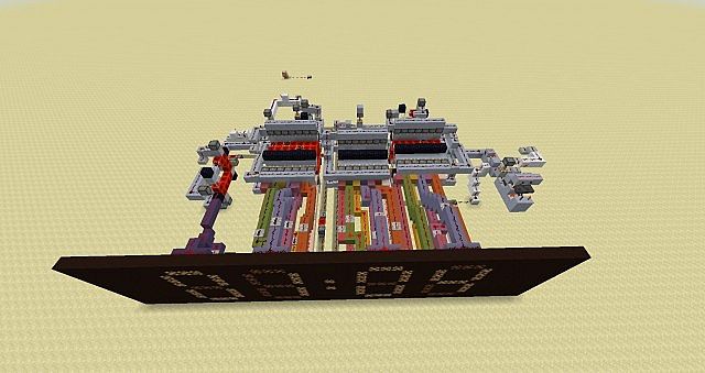 12 Hour Digital Clock Minecraft Map