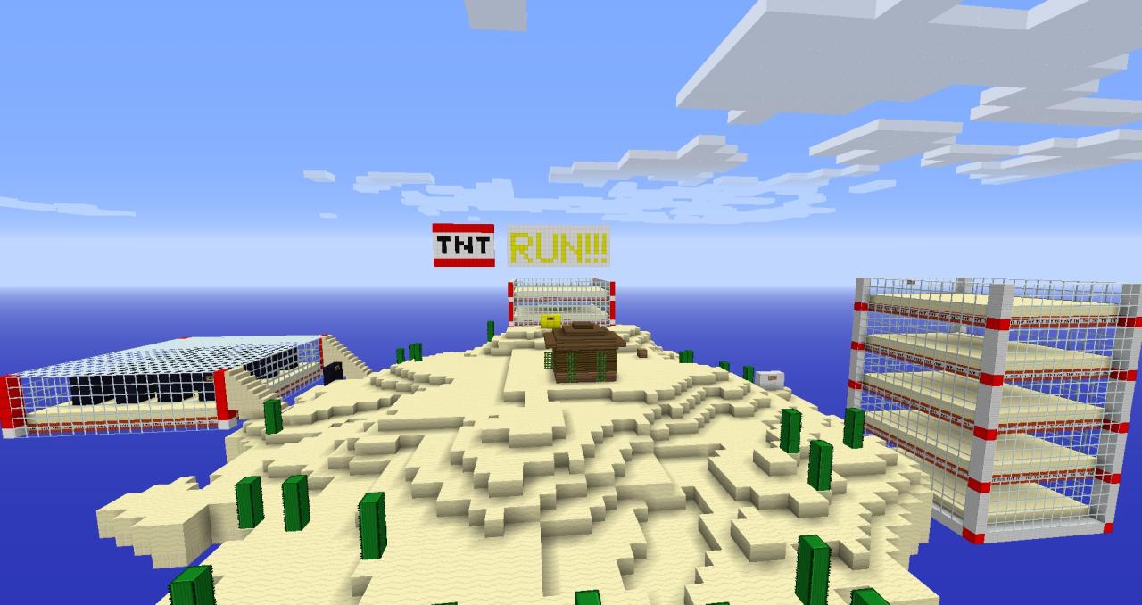 TNT Run Minecraft Map