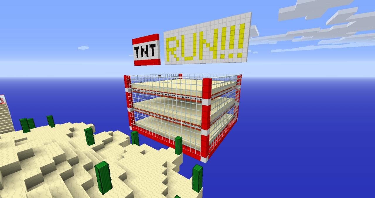TNT Run Minecraft Map