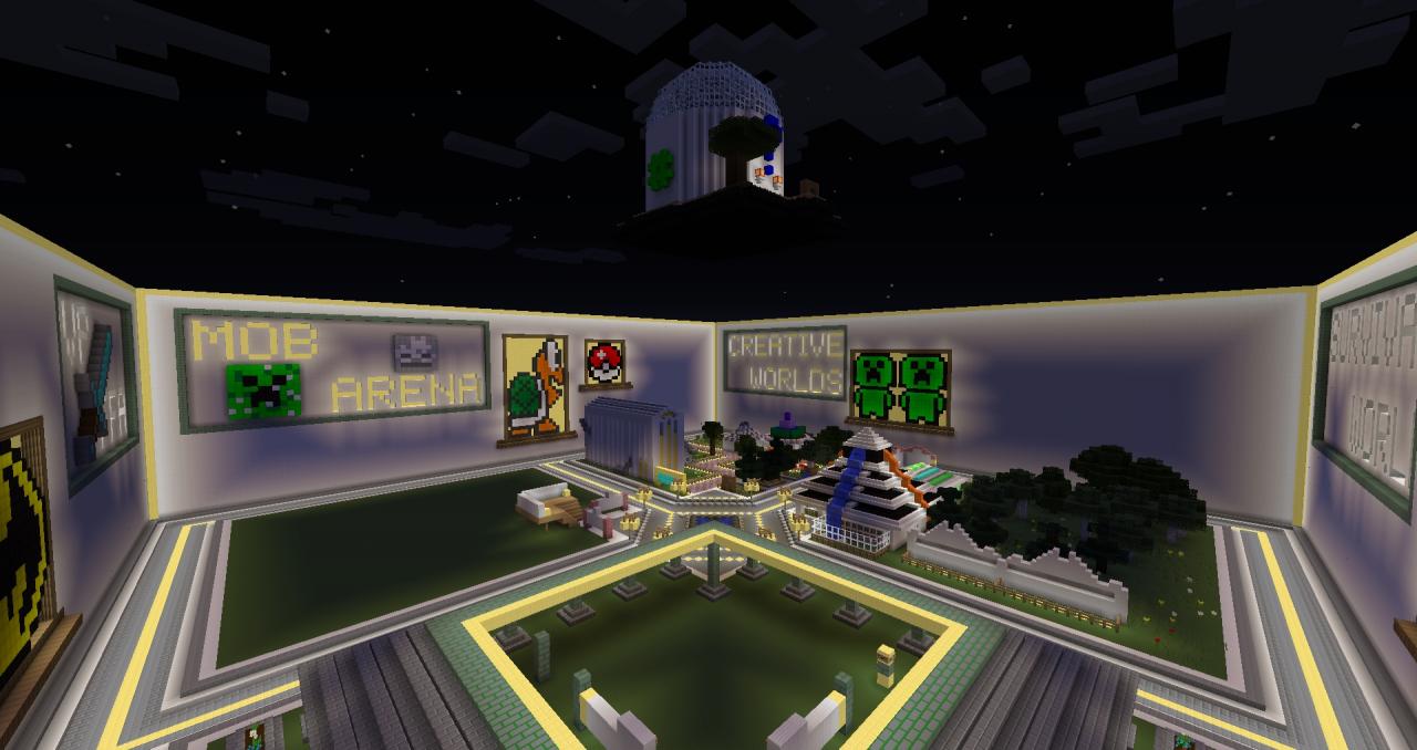 Main Spawn Minecraft Map