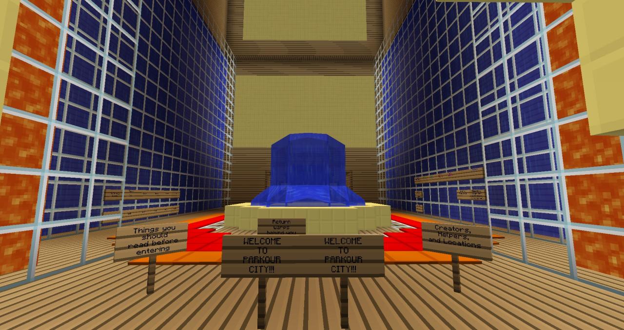 Parkour World Minecraft Map