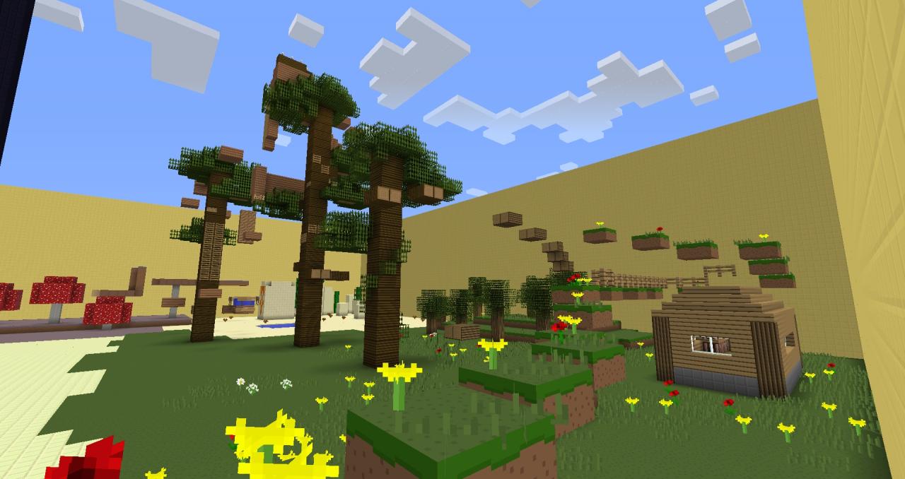 Parkour World Minecraft Map
