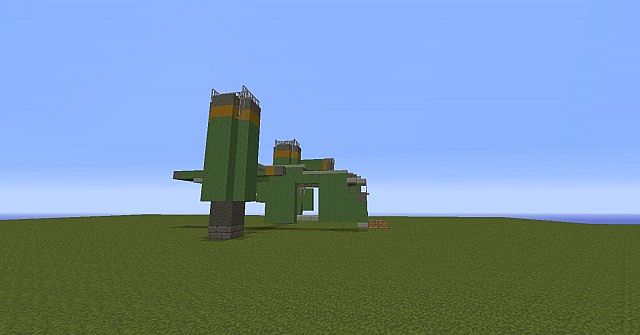 SS-54 Assault ship (Bounty hunter gunship) Minecraft Map