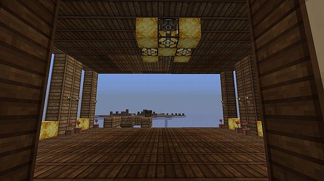 The over Water Mansion Minecraft Map