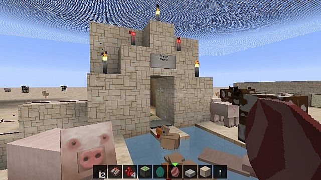 Crazy Redstone World Minecraft Map