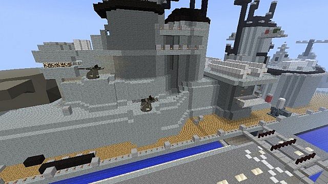 USS iowa (upgrade) Minecraft Map