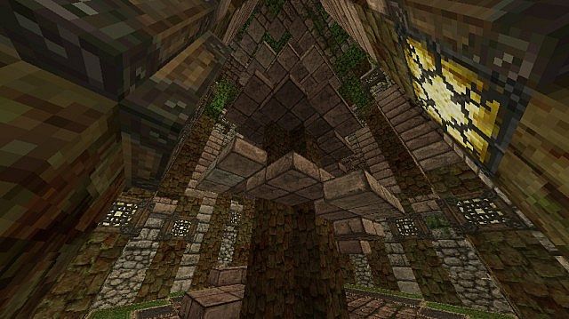 Lil Green Castle [Legit Plotworld Build] Minecraft Map