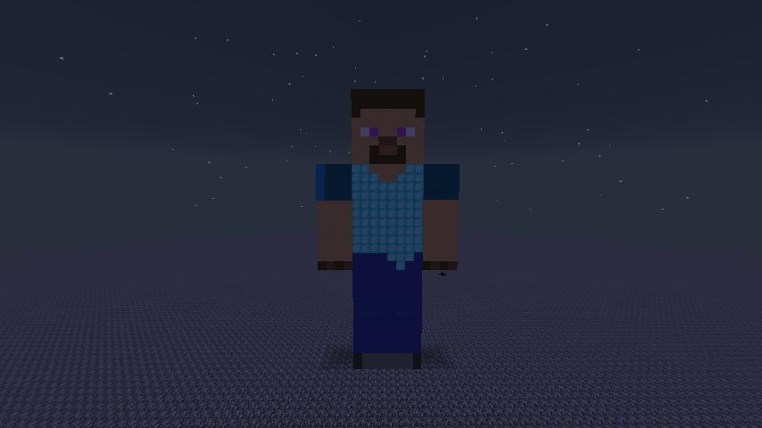 Steve Statue [Idea by ME1312] Minecraft Map