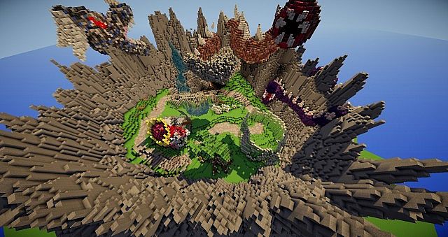 The Monster Valley Minecraft Map