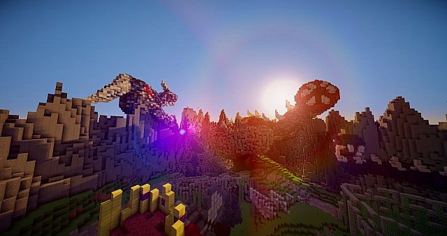 The Monster Valley Minecraft Map