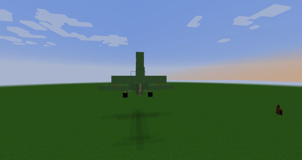 Mitsbishi A6M Zero Minecraft Map