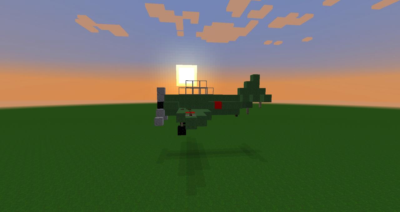 Mitsbishi A6M Zero Minecraft Map