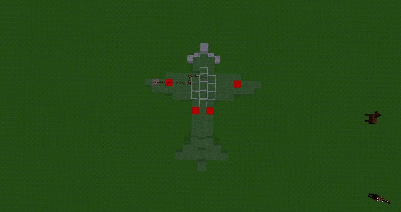 Mitsbishi A6M Zero Minecraft Map