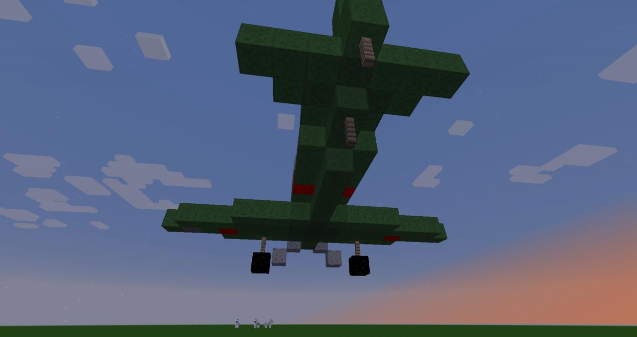 Mitsbishi A6M Zero Minecraft Map