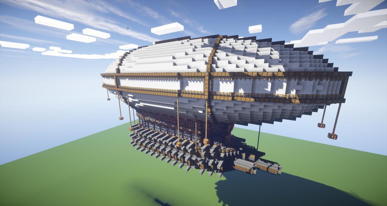 Blimp War Ship Minecraft Map
