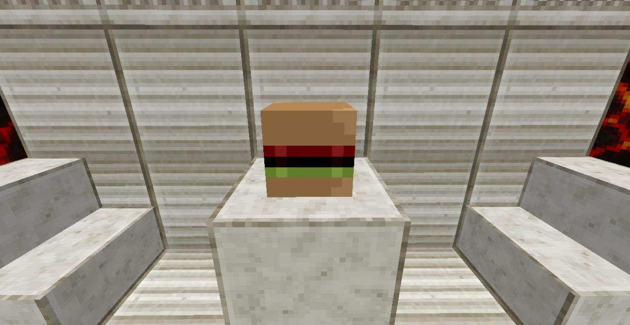 Teh Burger Shop Minecraft Map