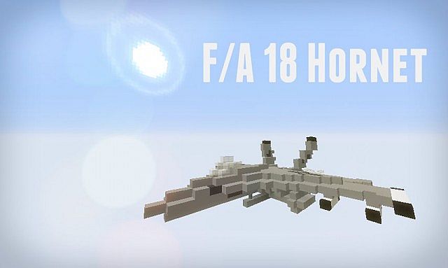 F/A 18 Hornet Minecraft Map