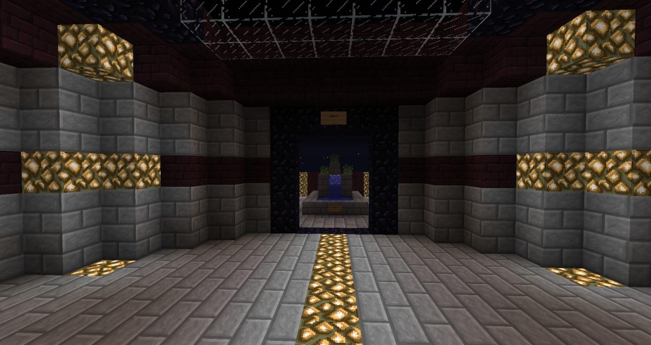 A Small Server Spawn Use For Your Server! Minecraft Map