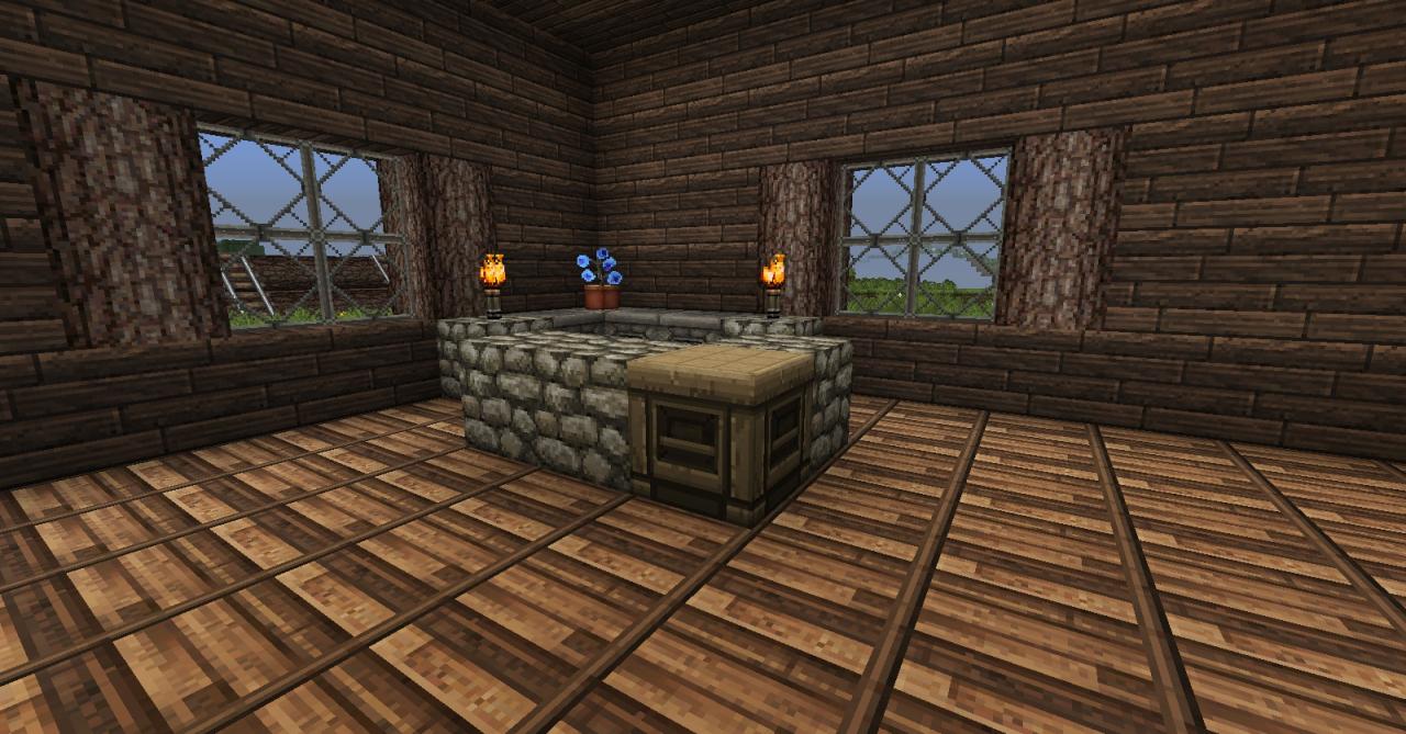 Small Cabin Minecraft Map