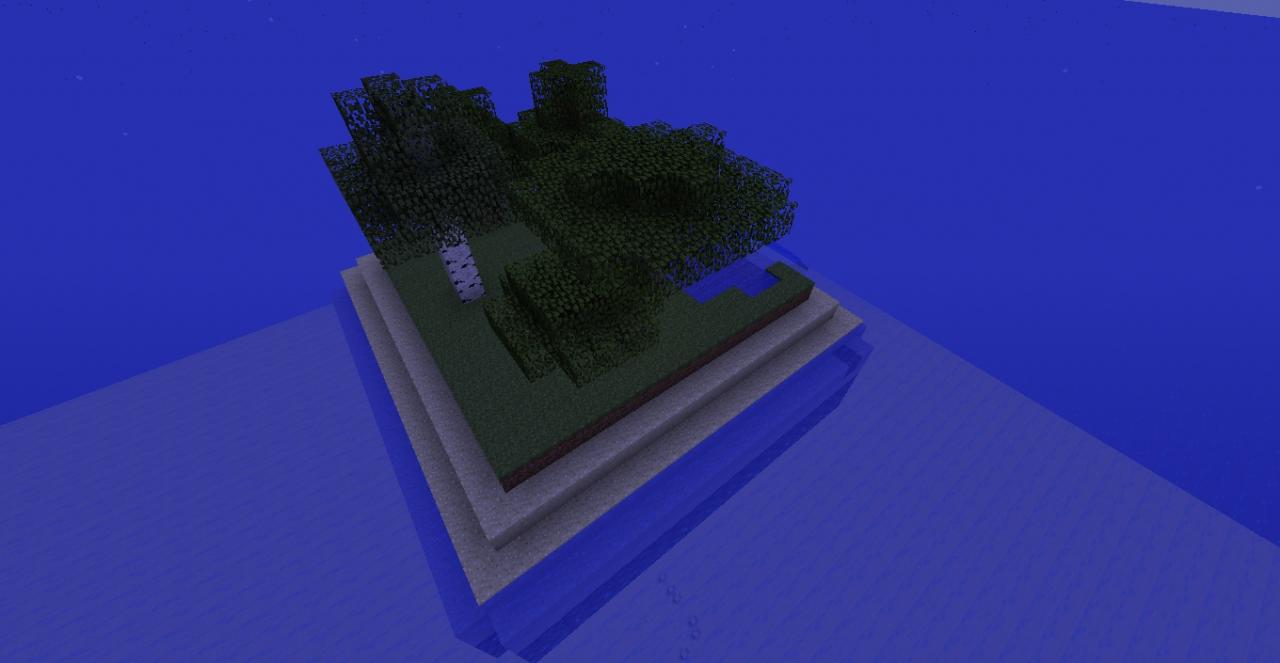 Bedrock Island Survival Minecraft Map