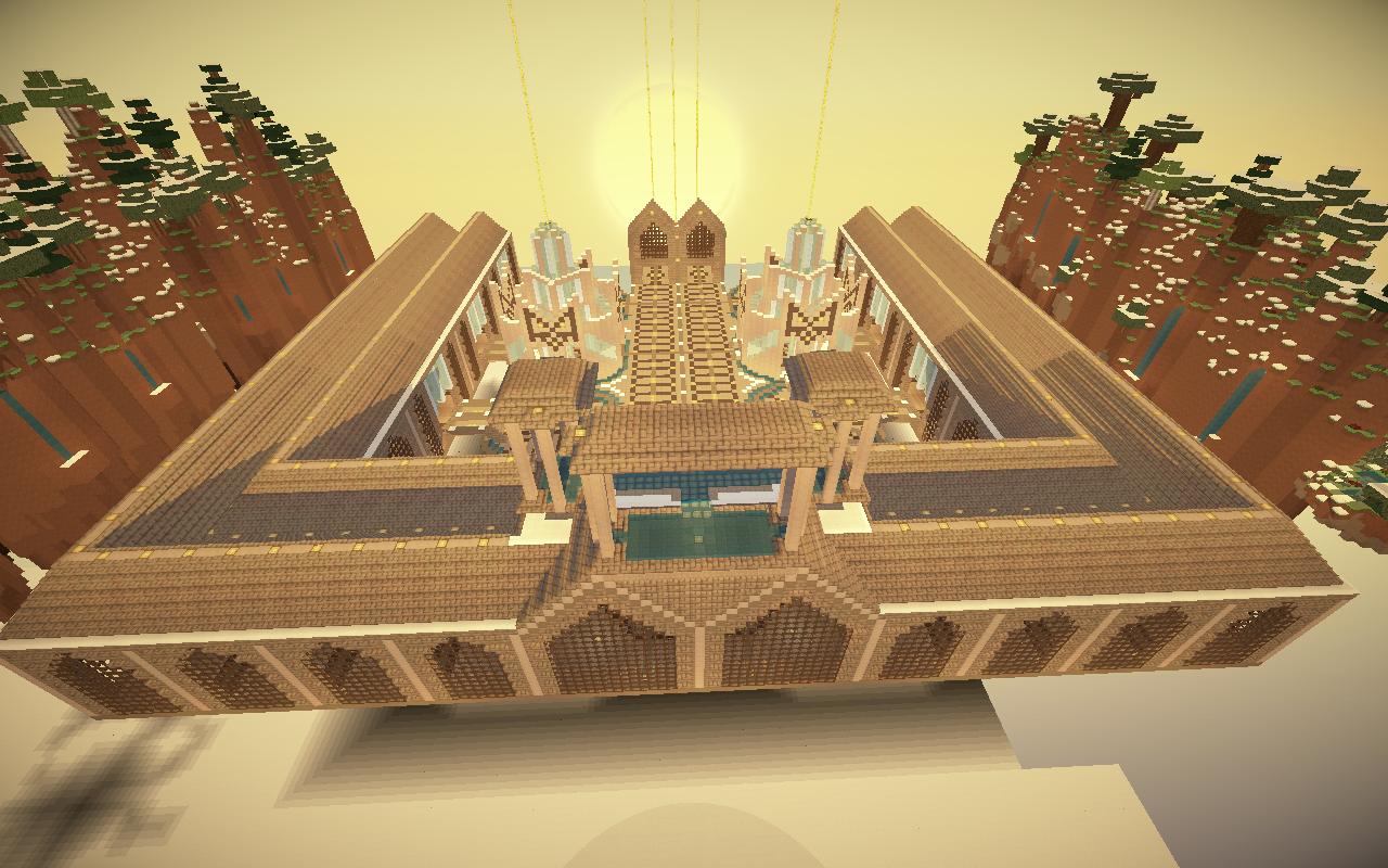 Floating Spawn Thing Minecraft Map