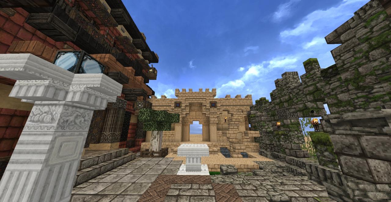 Server Spawn Design [downloadable] Minecraft Map