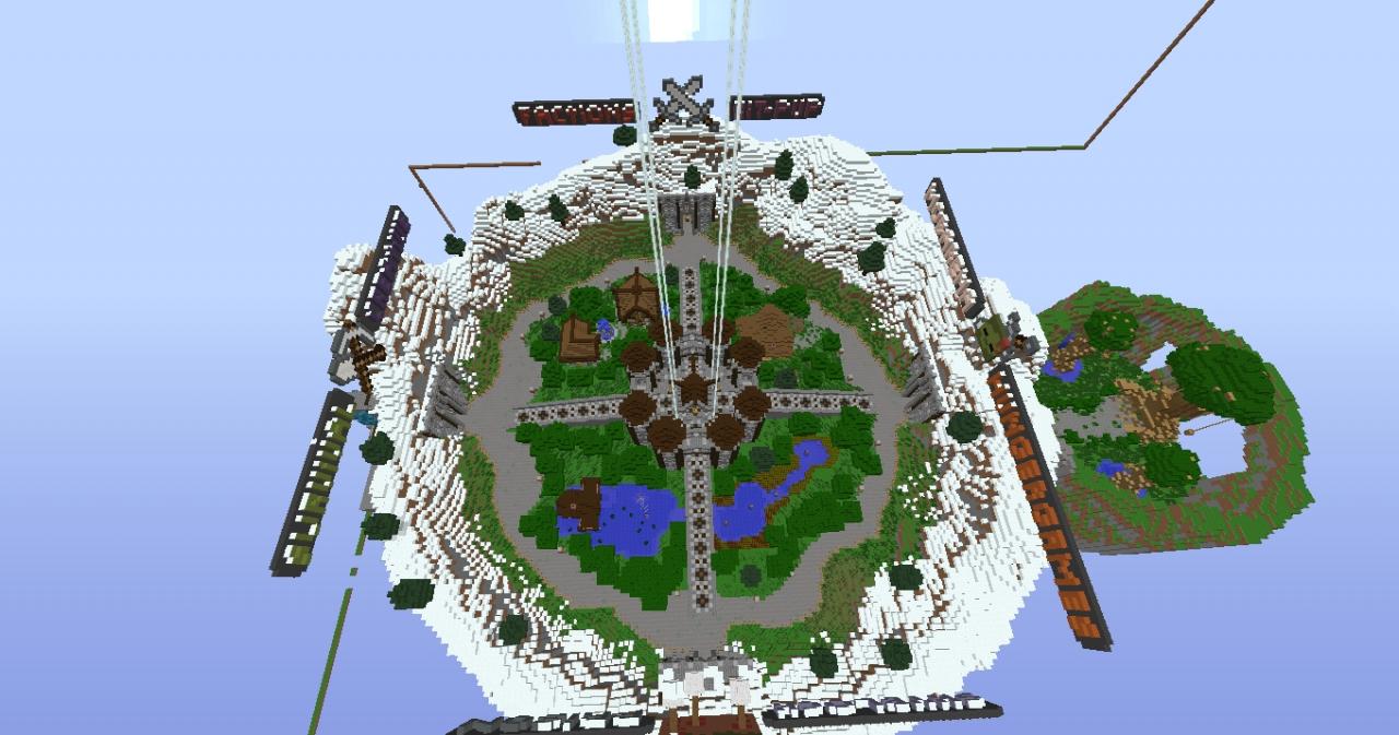 Epic Spawn/Hub By Mr.AweSomeBoy Minecraft Map