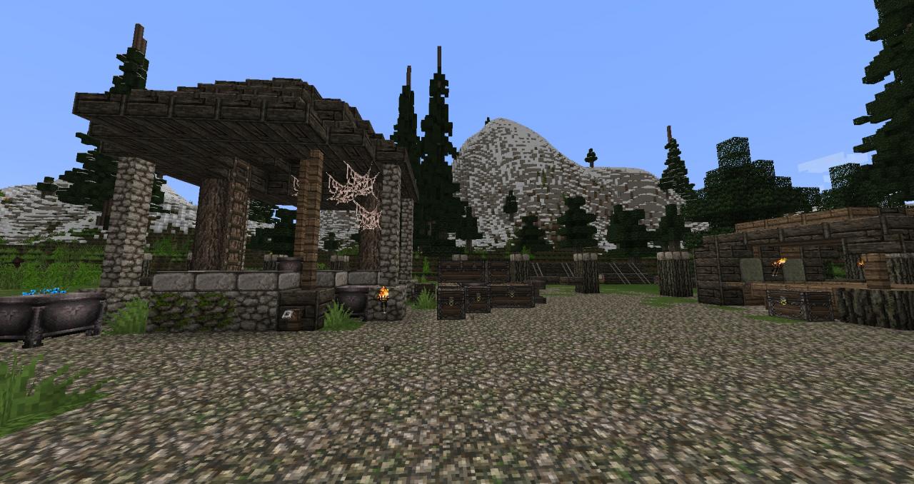 MMORPG Server! Minecraft Map