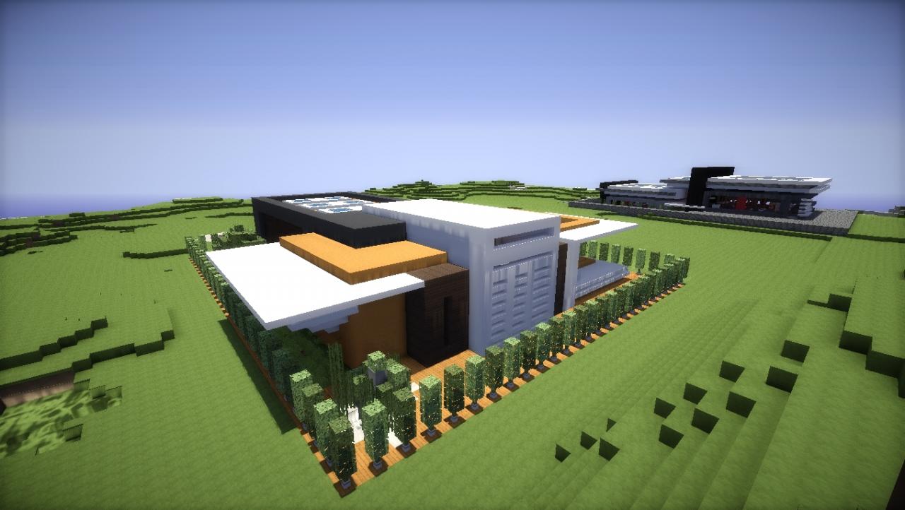 Modern house MAP Minecraft Map