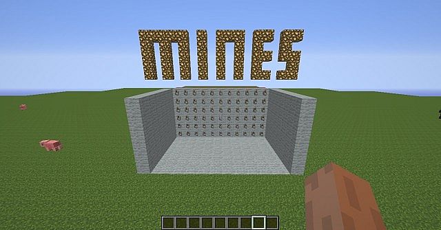 MINESWEEPER(PLAYABLE) Minecraft Map