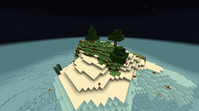 The Island Of Nekcihc [Survival Island] Minecraft Map