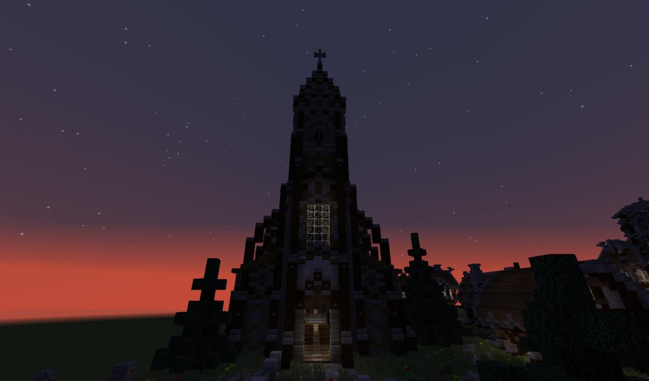 Medieval Castle and City -Kerchei Minecraft Map