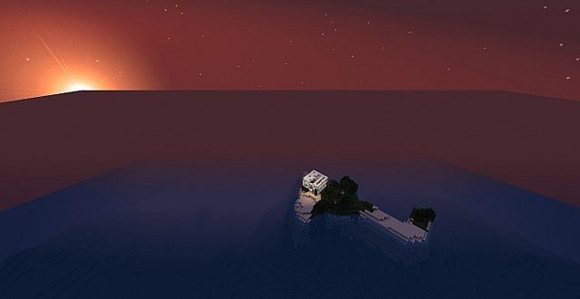 9x9 modern house Minecraft Map