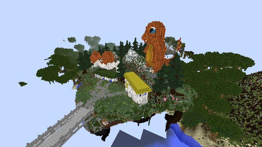 Pixelmon hub! Made for Littlelizardpixelmon.com Minecraft Map