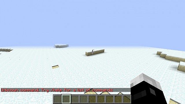 snow desert Minecraft Map