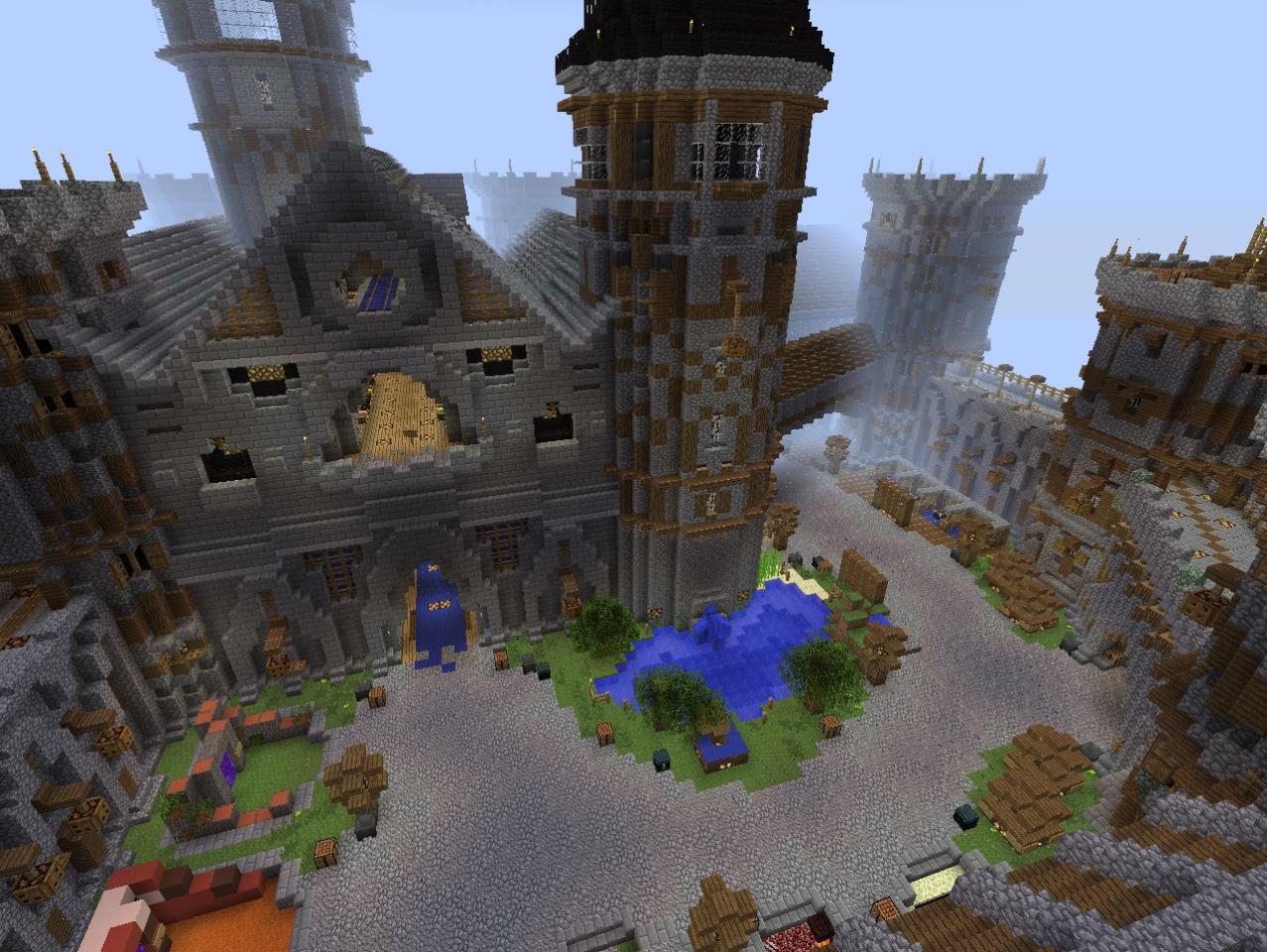 REITZ Factions Server Spawn Minecraft Map