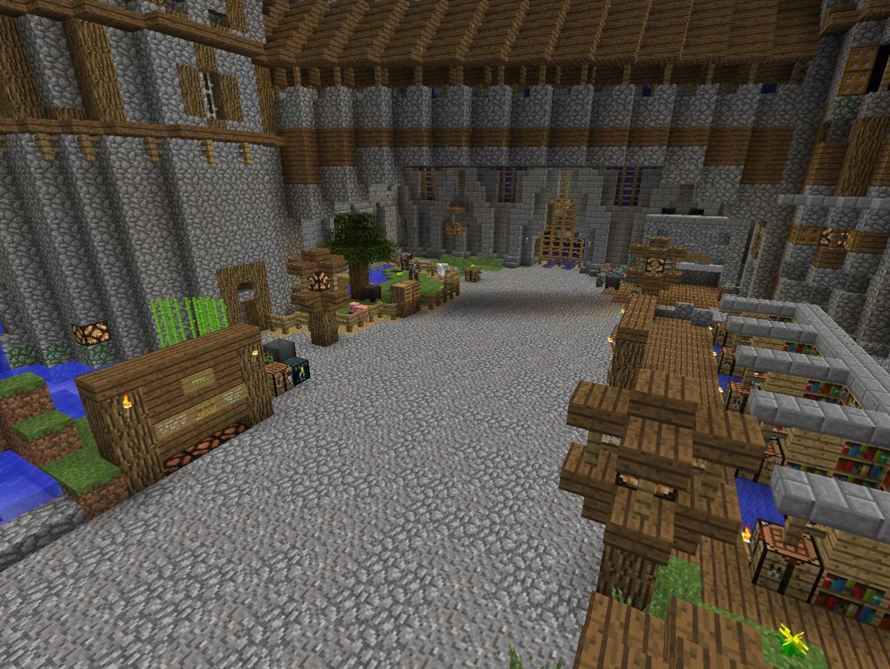 REITZ Factions Server Spawn Minecraft Map