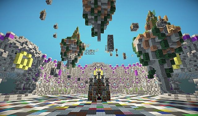 Overpowered Factions Spawn (Downloadable Content) Minecraft Map