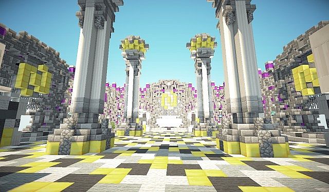 Overpowered Factions Spawn (Downloadable Content) Minecraft Map