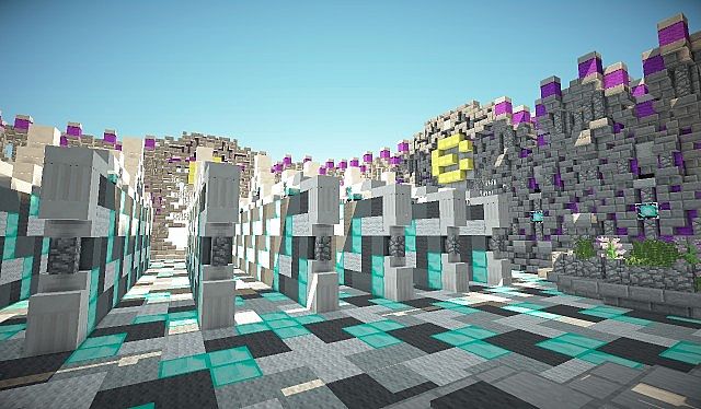 Overpowered Factions Spawn (Downloadable Content) Minecraft Map