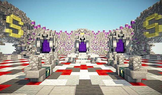 Overpowered Factions Spawn (Downloadable Content) Minecraft Map