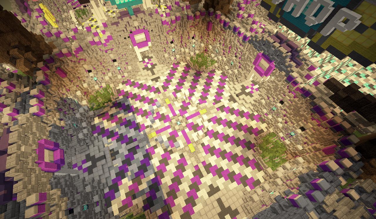 Overpowered Factions Spawn (Downloadable Content) Minecraft Map